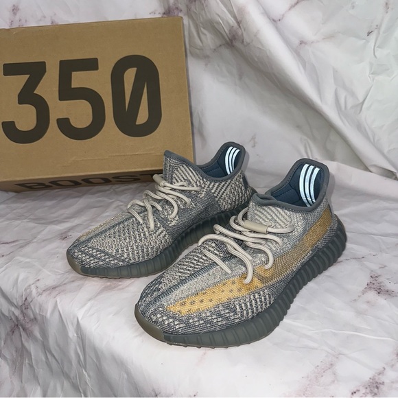 adidas | Shoes | Adidas Yeezy Boost 35 V2 Gray And Gold Sneakers | Poshmark